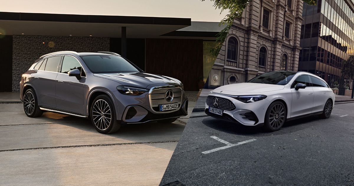 Sneakpreview des CLA Shooting Brake und GLC SUV bei Herbrand